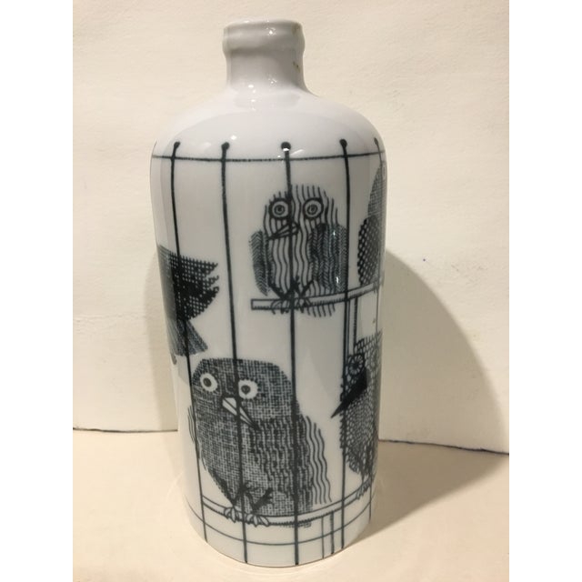 Mid 20th Century Alberts German Bird Pottery Crock | Chairish