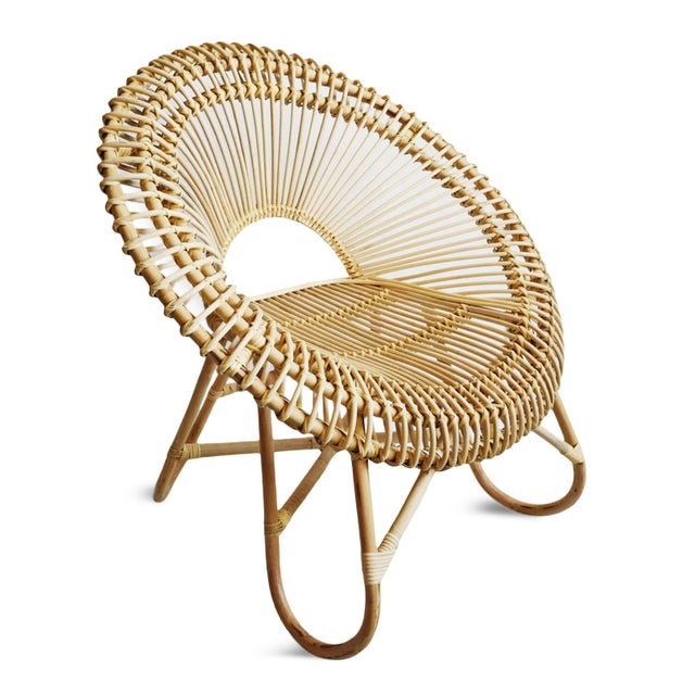 Bamboo Ring Chair | Chairish