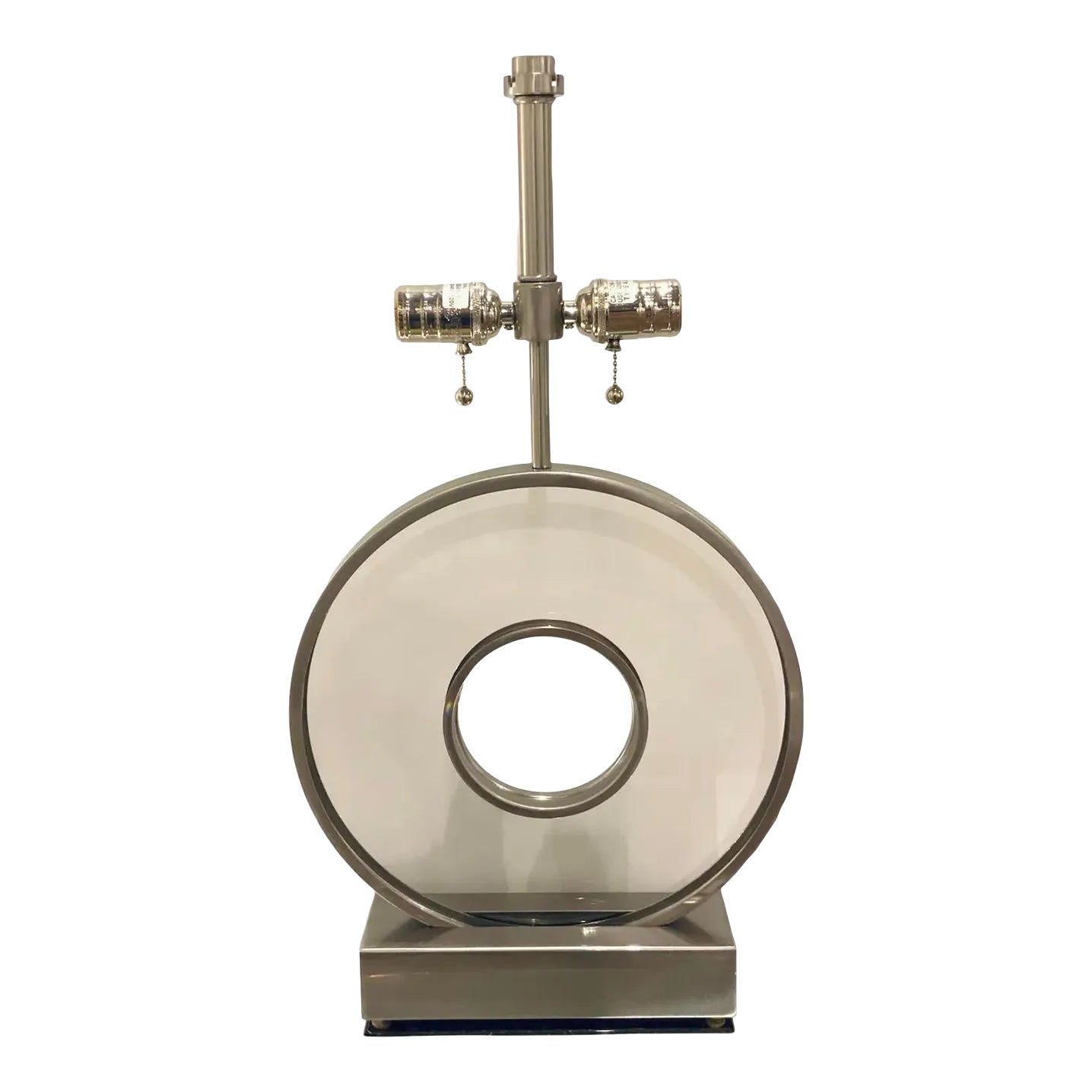 Bill Sofield for Baker Modern Discus Table Lamp | Chairish