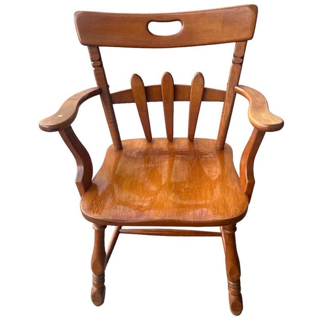 Betty Draper 'Mad Men' Maple Breakfast Room Chairs by Willett Furniture ...