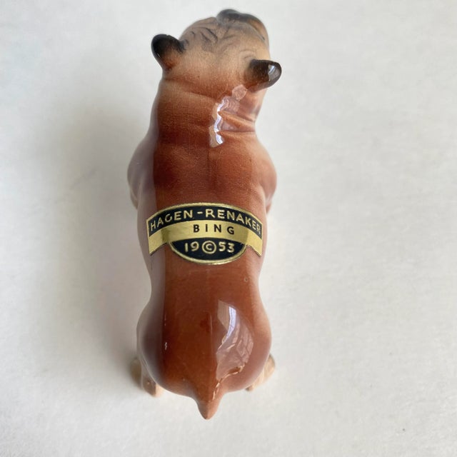 Vintage Hagen Renaker English Bulldog Miniature Figurine Original ...