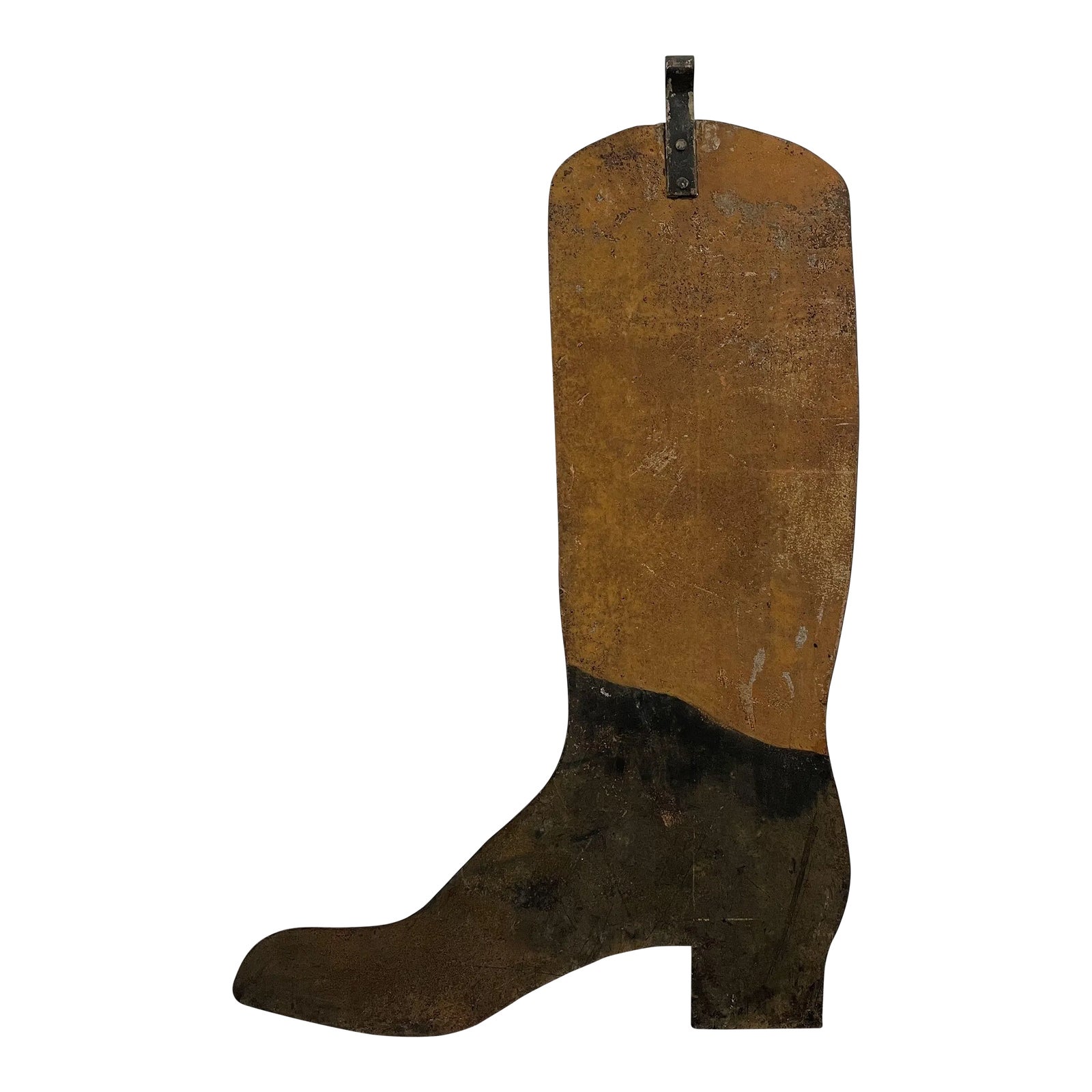 19th Century Advertising Boot Sign for Boot-Maker Shop | Chairish