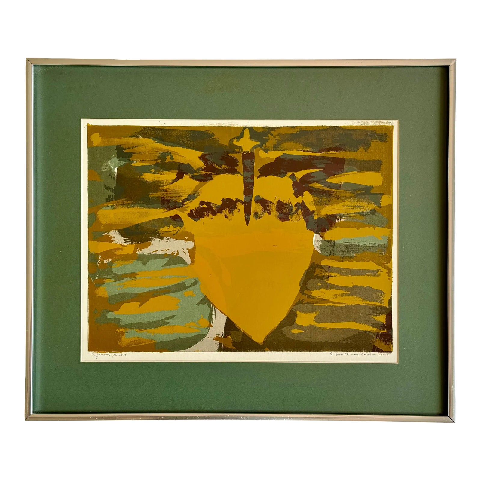 1960s Corita Kent (Sister Mary Corita), Signed Screenprint, Framed ...
