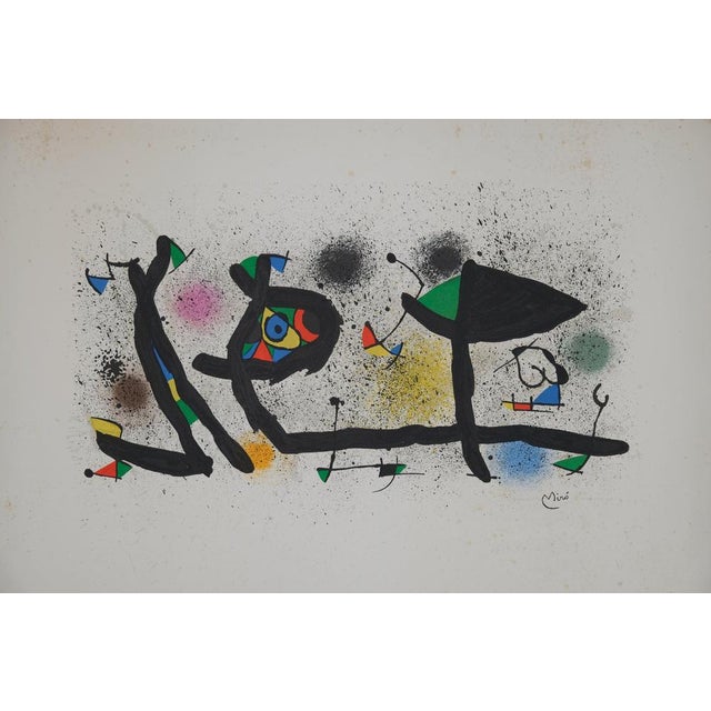 Joan Miro, Surreal Garden, Lithograph | Chairish