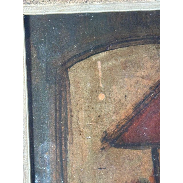 George Rouault Studio Fauvism Oil Painting on Paper on Board | Chairish