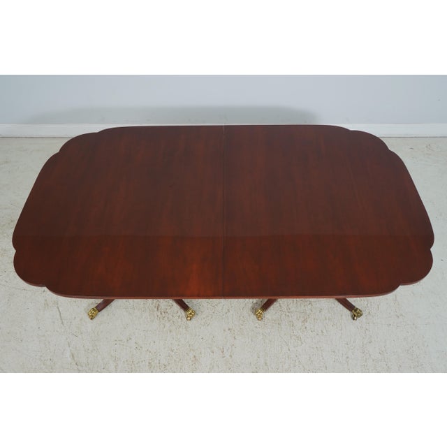 Kindel Winterthur Collection Mahogany Dining Room Table | Chairish