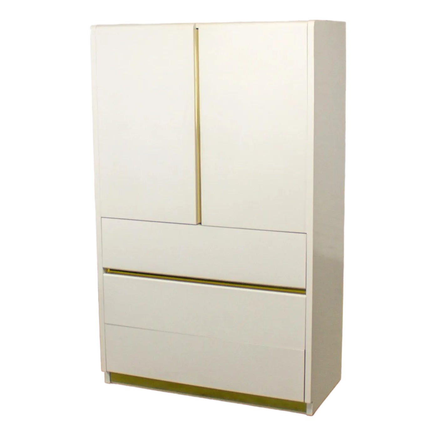 1990’s Modern to Postmodern Lane Furniture Wardrobe or Entertainment ...