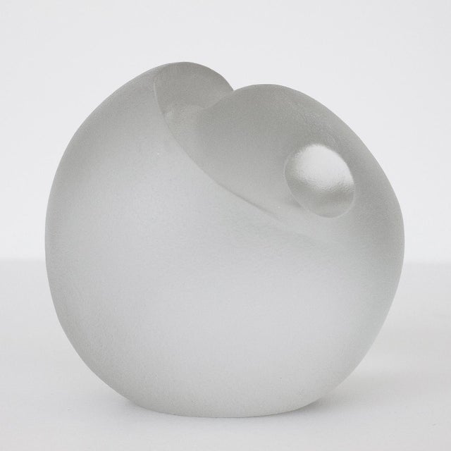 Modern Art Glass Sculpture Chairish