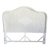 Coastal White Wicker Full Size Headboard | Chairish
