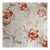 French Cretonne Floral Printed Botanical Fabric | Chairish