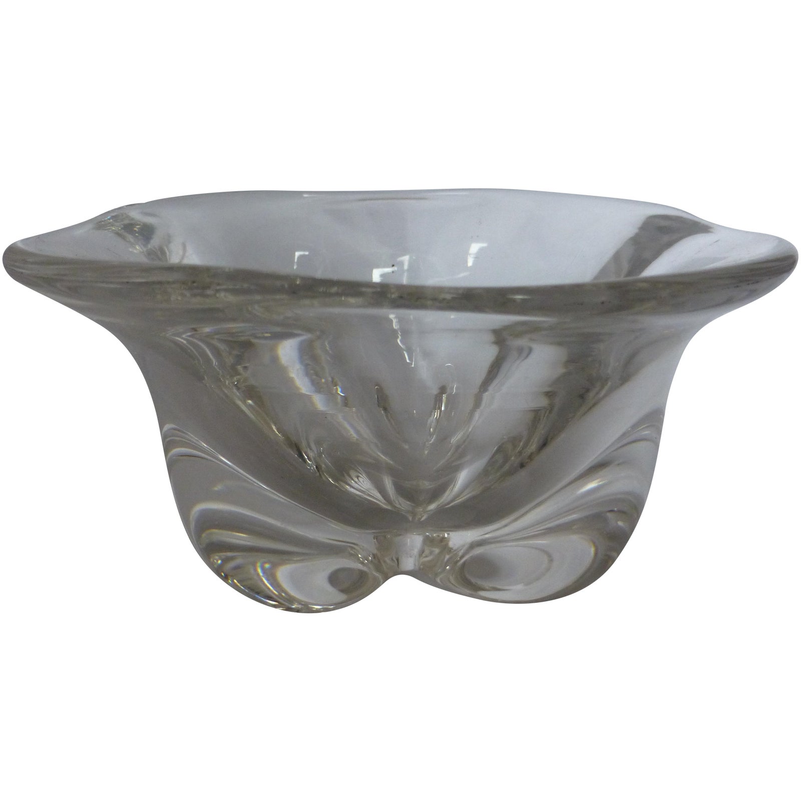 Vintage 1960s Swedish Orrefors Glass Bowl Chairish