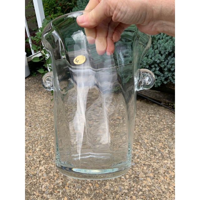 Vintage the European Collection Christal Glass Champagne / Ice Bucket ...