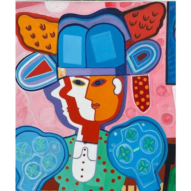 "Girl at Her Dressing Table" Modern Acrylic on Canvas by Bob Novak ...