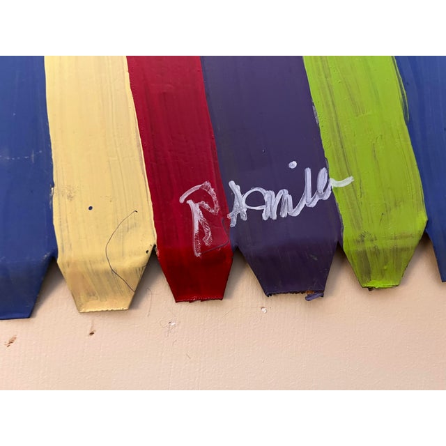 Vintage R. A. Miller Signed Folk Art Cut Out Animal on Metal | Chairish