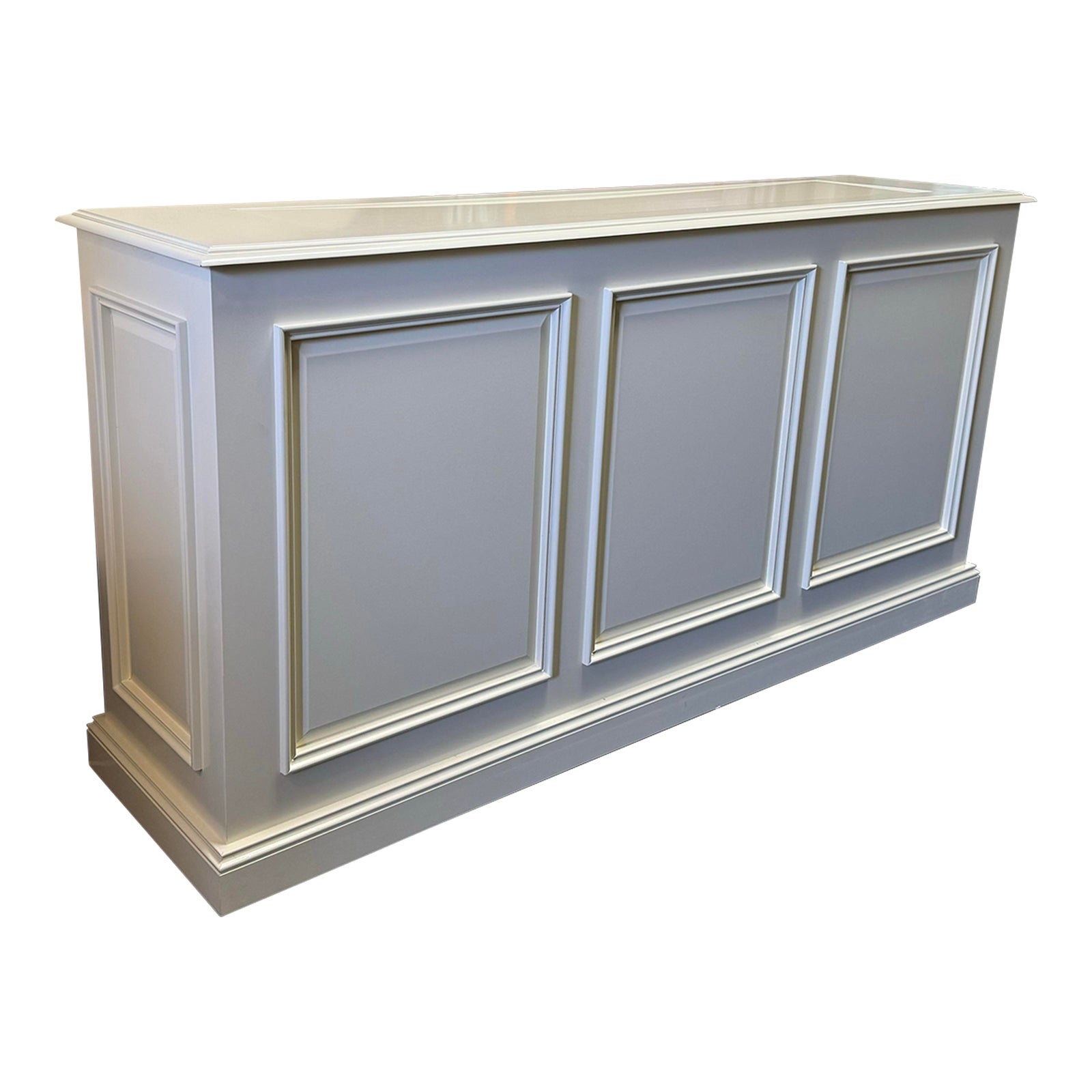 Custom Paneled Case Television Lift | Chairish