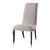 Contemporary Art Deco Scrolling Dining Chair | Chairish