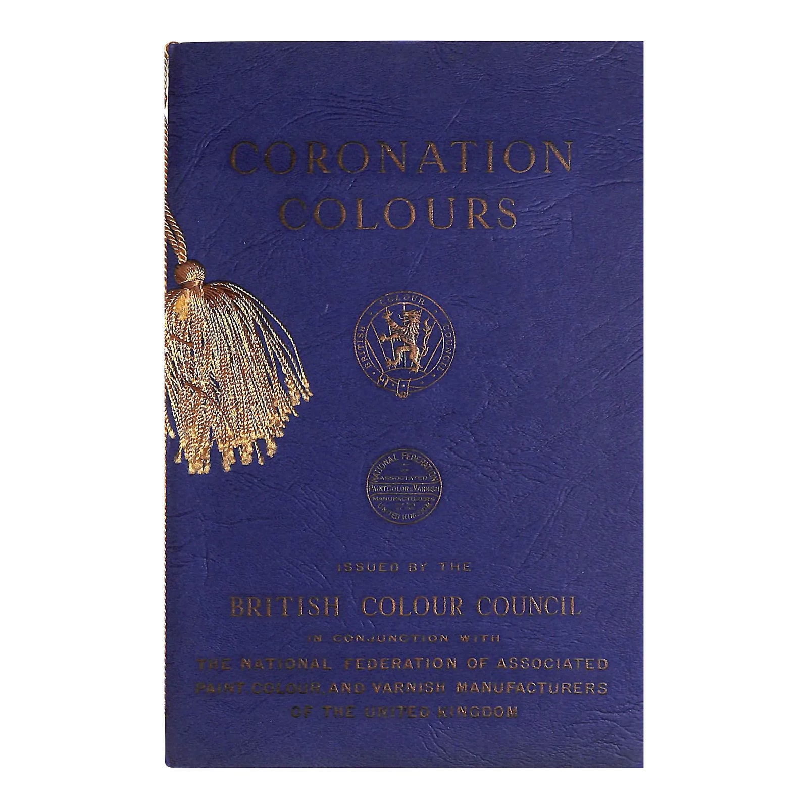 Coronation Colours Issued by the British Colour Council 1936 | Chairish