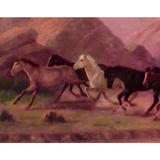 Charles Damrow Western Scene, c.1960 | Chairish