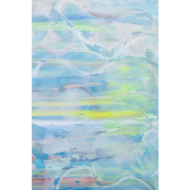 1990s James Canavan Large Modern Abstract Oil Painting on Canvas | Chairish