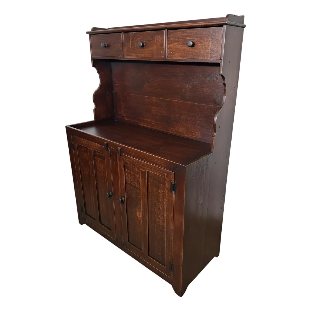 The Colonial (Cb) - Handcrafted Early American Step-Back Dry Sink ...