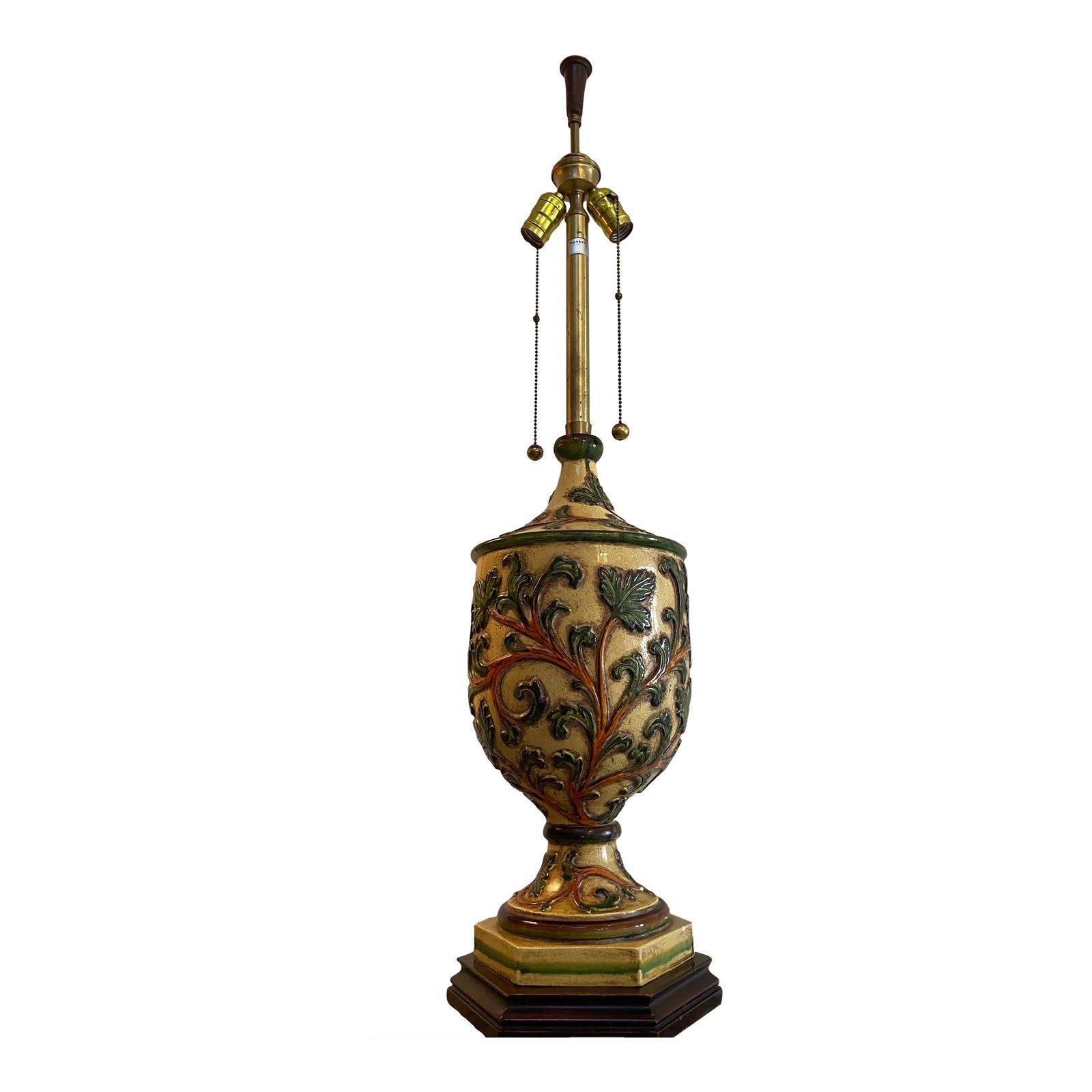 Mid Century Marbro Italian Urn Lamp | Chairish