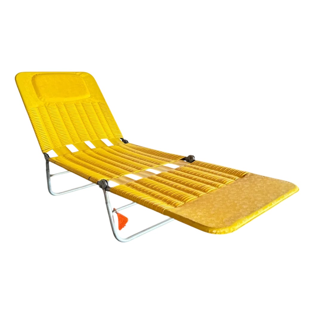 Vintage Sun Lounger from Kurz, 1970s | Chairish