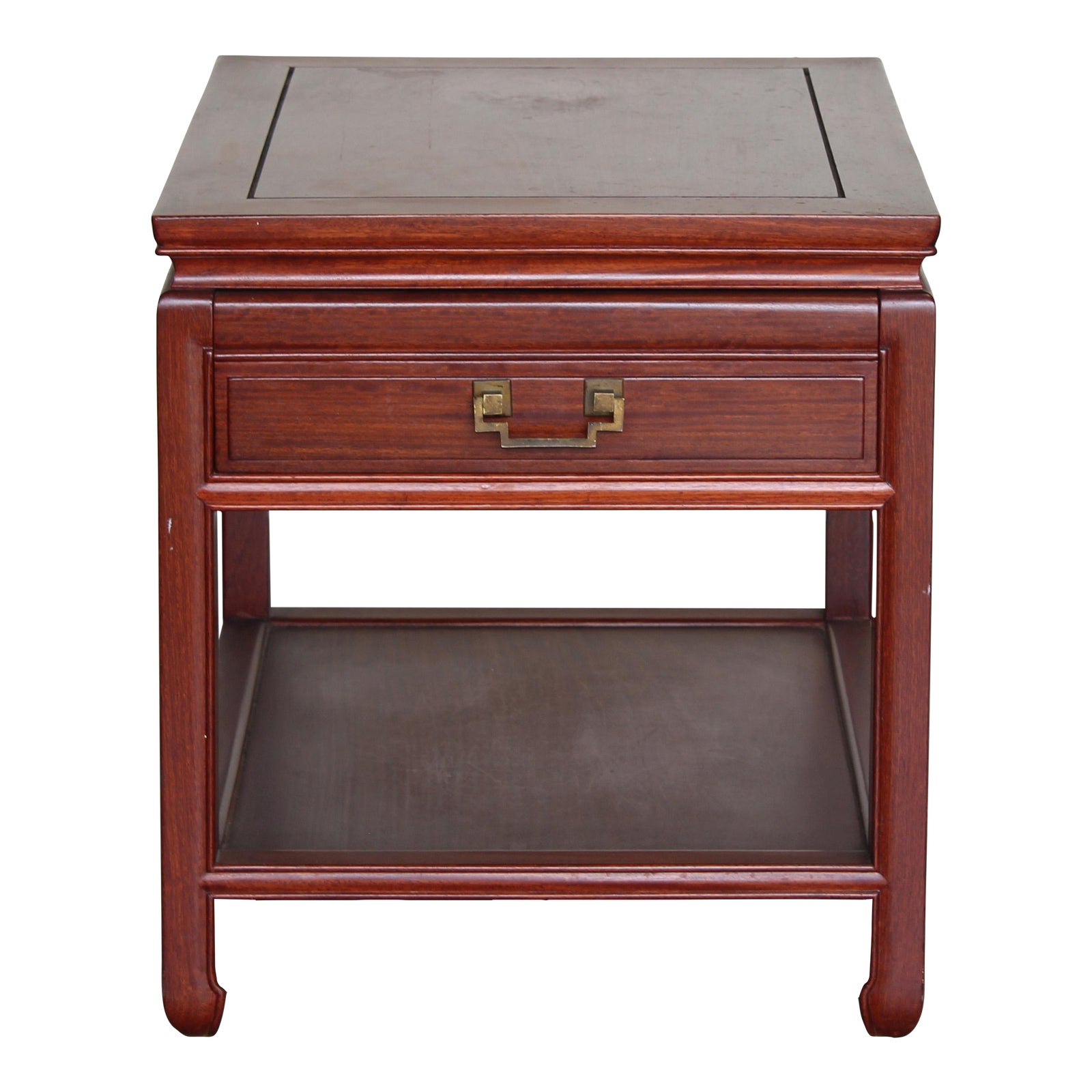 Vintage Asian Style Side Table | Chairish