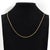 Modern 18 Karat Yellow Gold Filed Convict Mesh Chain | Chairish