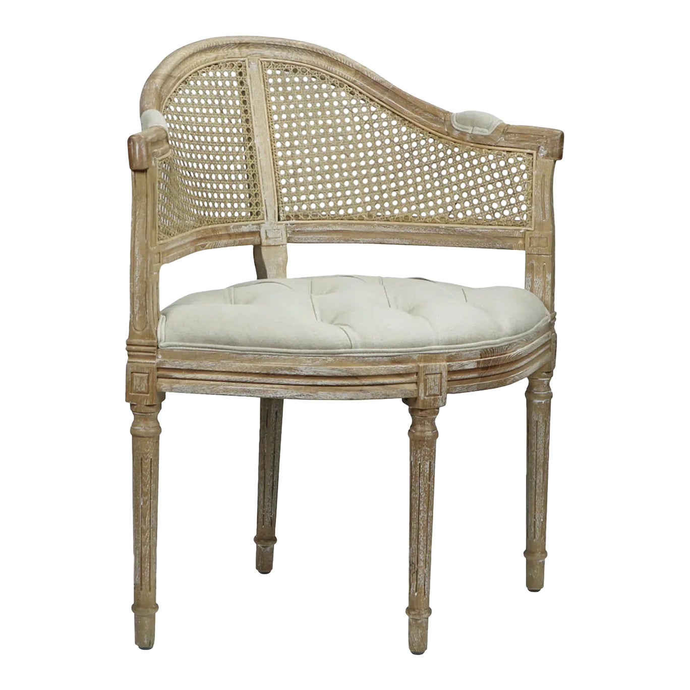 Matthew Izzo Home Cotswald Corner Chair | Chairish