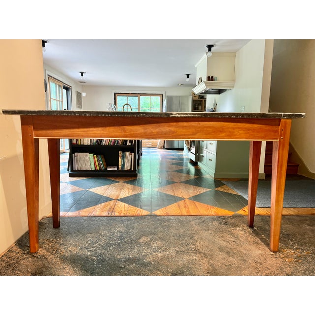 Shackleton Thomas Stone Top Console Table | Chairish