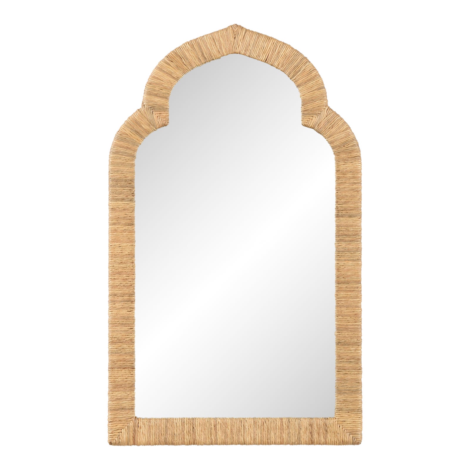 Eden Mirror, Jute | Chairish