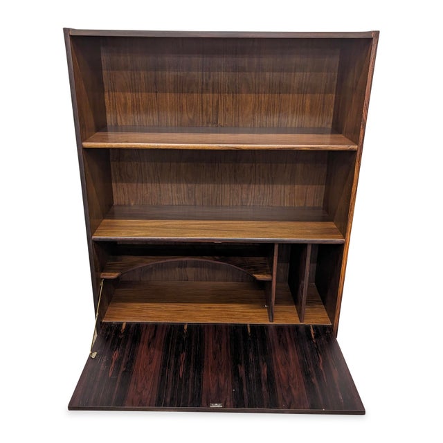 1950s Rosewood Bookcase | Chairish