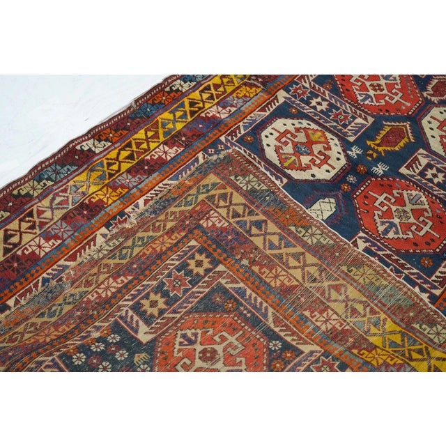 Antique Kuba Rug 3'9'' x 6'3'' | Chairish