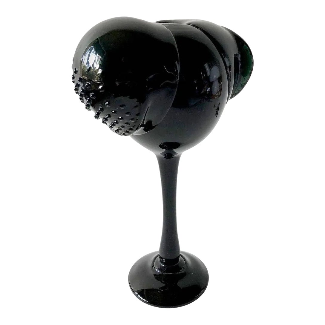 1970s Organic Handblown Studio Glass Object Sculpture | Chairish