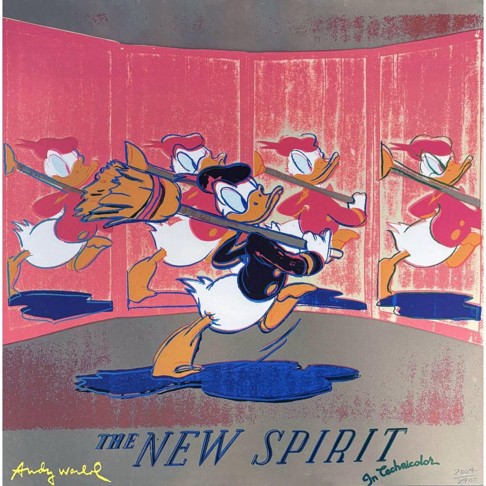 Andy Warhol, Anniversary Donald Duck, Lithograph | Chairish