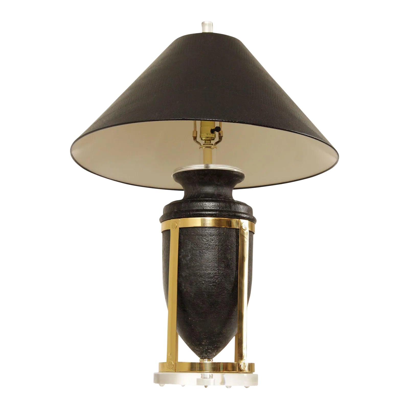 Contemporary Amphora Table Lamp | Chairish