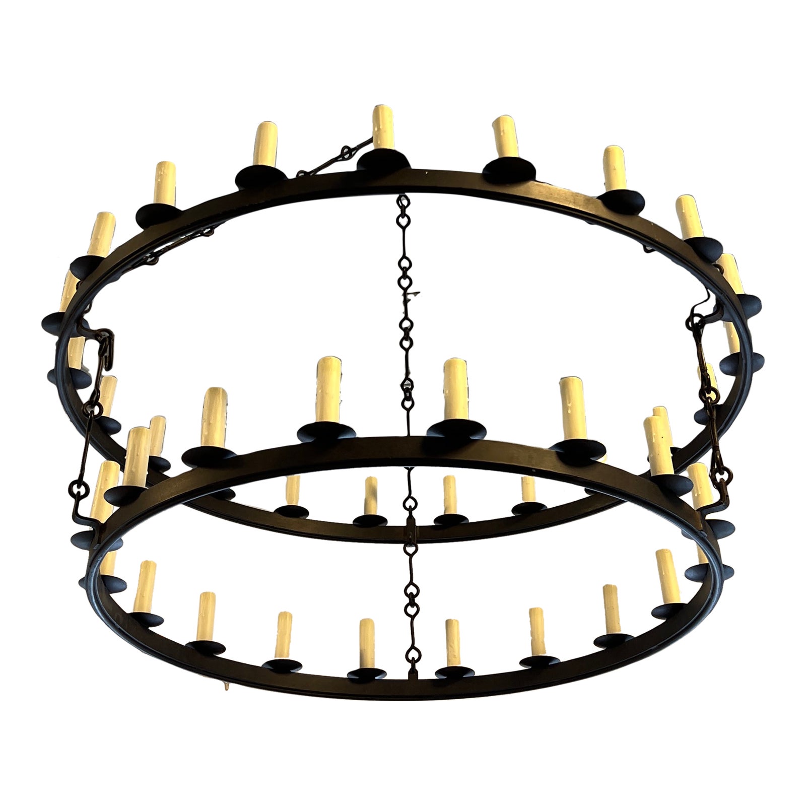 Paul Ferrante 2 Tier Chandelier | Chairish