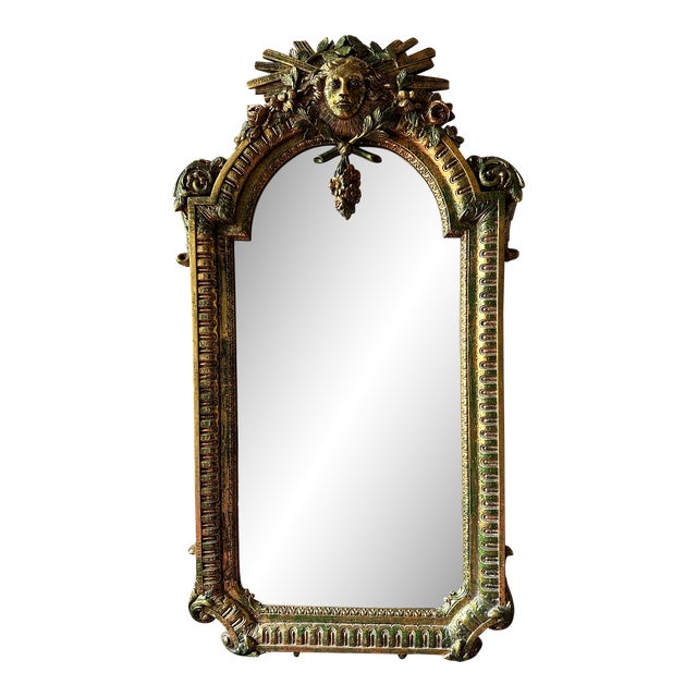 1980s King Louis XIV Mirror by Vincenzo Fancelli | Chairish