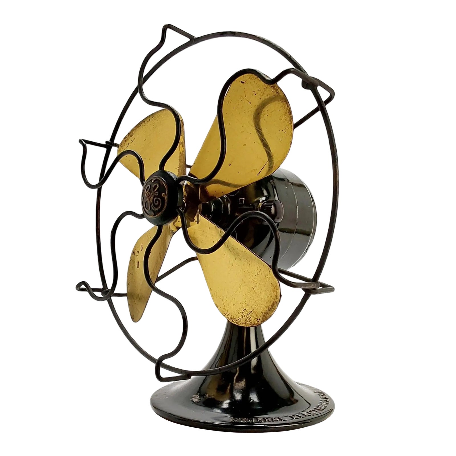 1920s General Electric Series G Desk Fan, Original Condition in G.E ...
