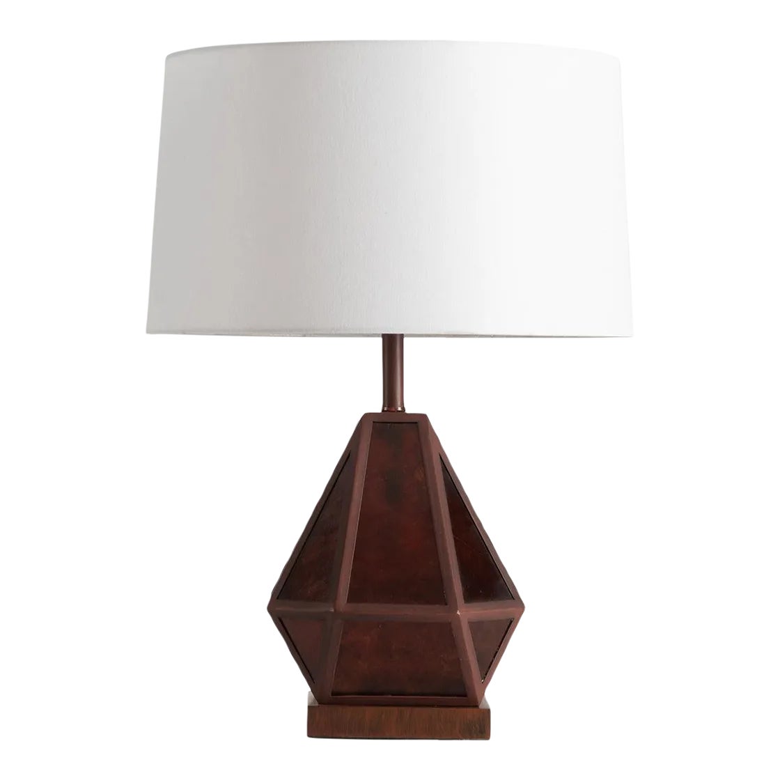 Artifact Natural Mica Table Lamp With Nightlight - 22", Gunmetal ...