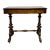 Antique English Library Console Table With Drawer | Chairish