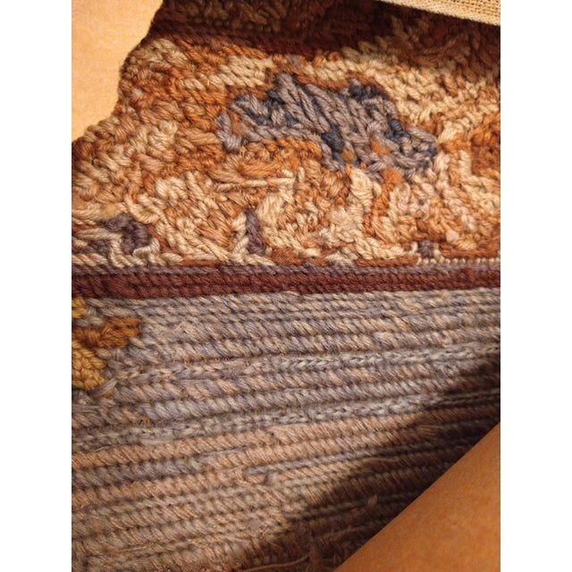 1920's French Gothic Style Needlepoint Tapestry | Chairish