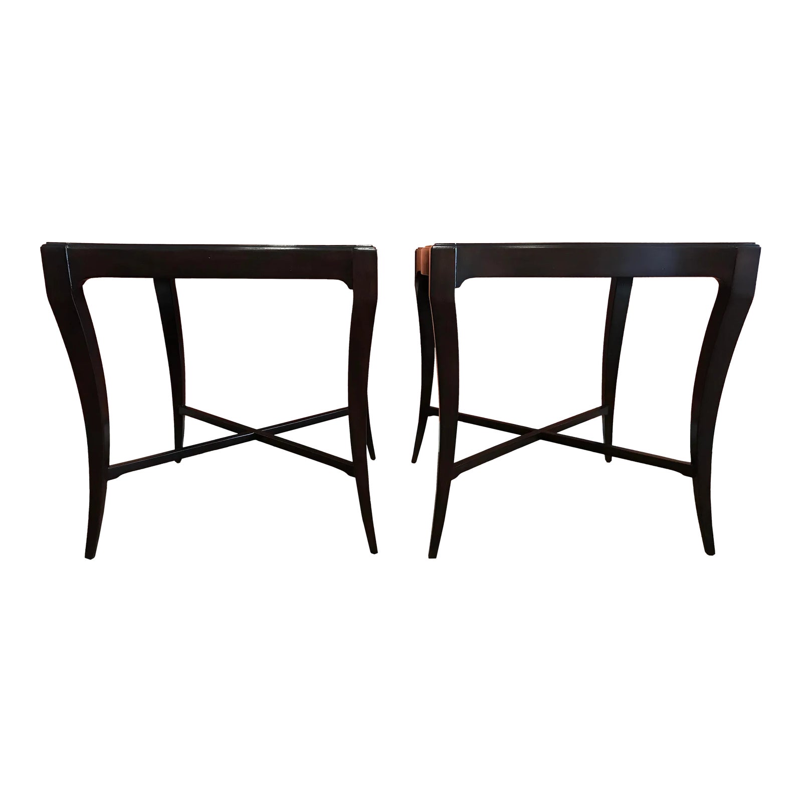 A Pair of “Addison” Side Tables | Chairish