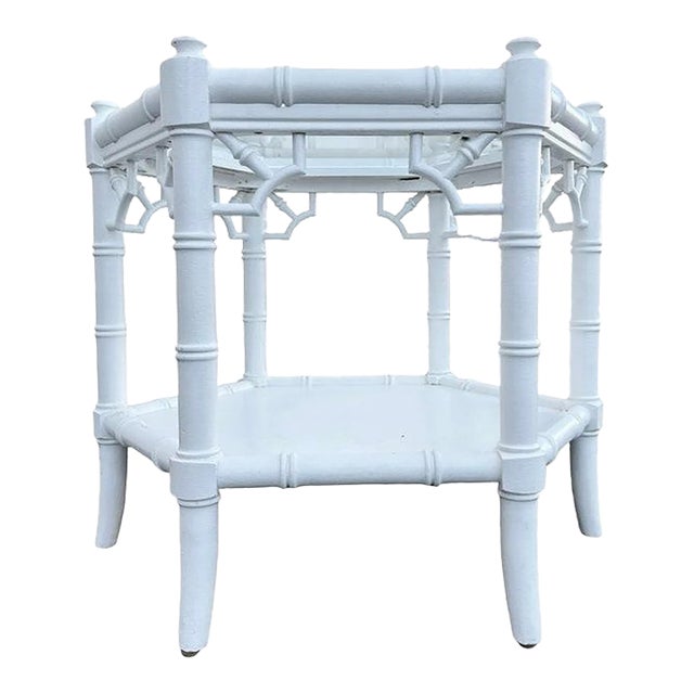 Faux Bamboo End Table by Thomasville Allegro | Chairish