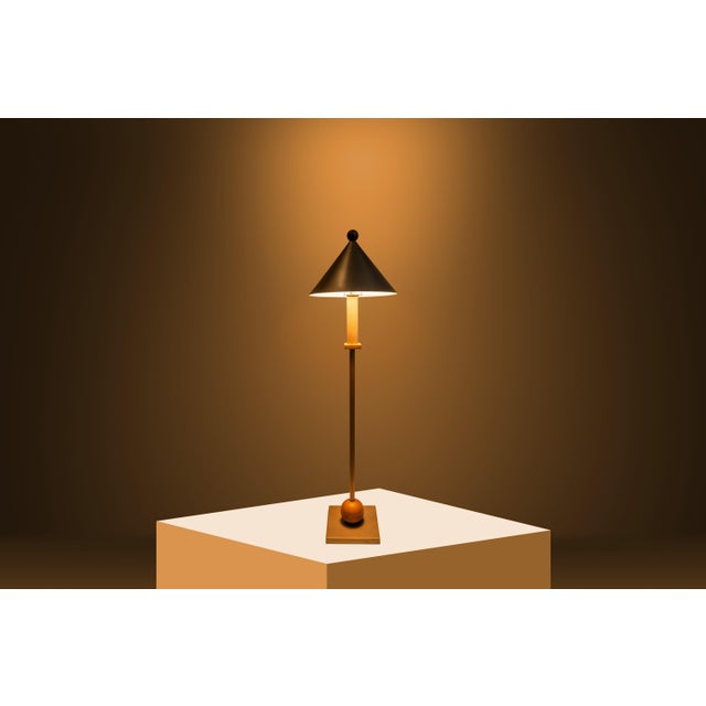 Set of Two Post Modern Memphis Style Table Lamps by George Kovacs for ...