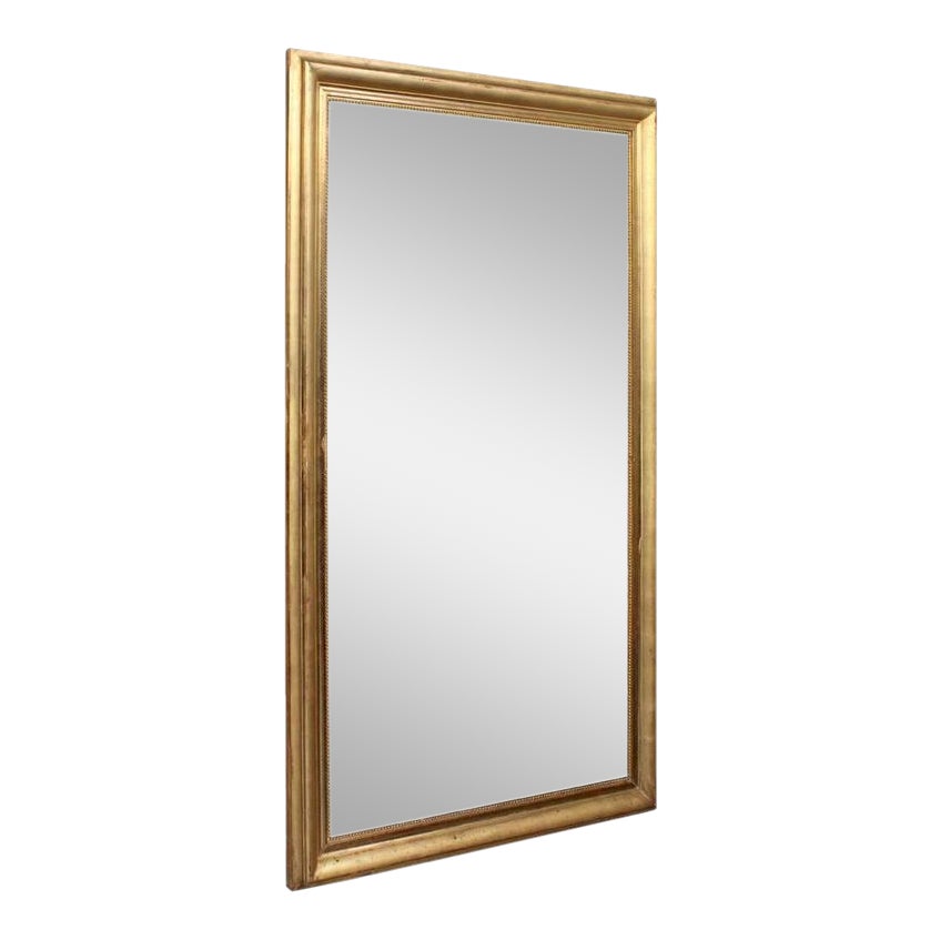 French Late 18th Century Stacked Mercury Mirror | Chairish