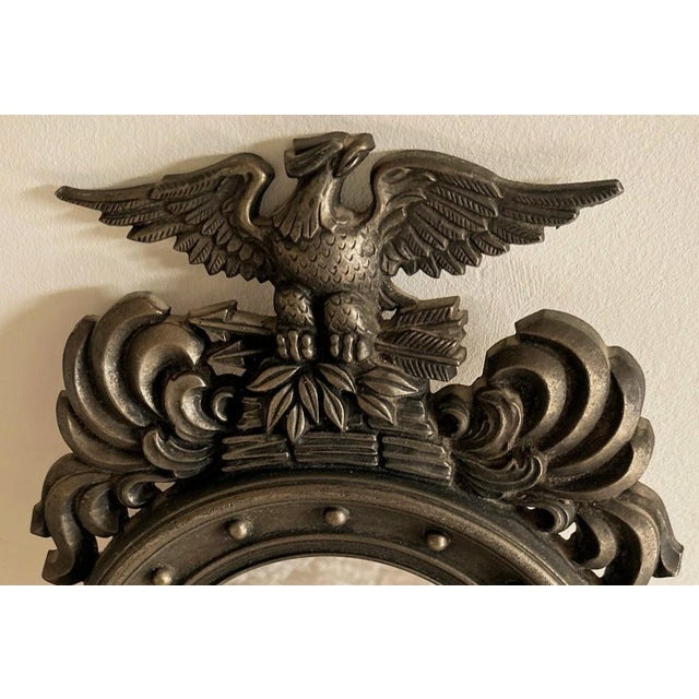 Vintage Convex Federal Eagle Mirror | Chairish