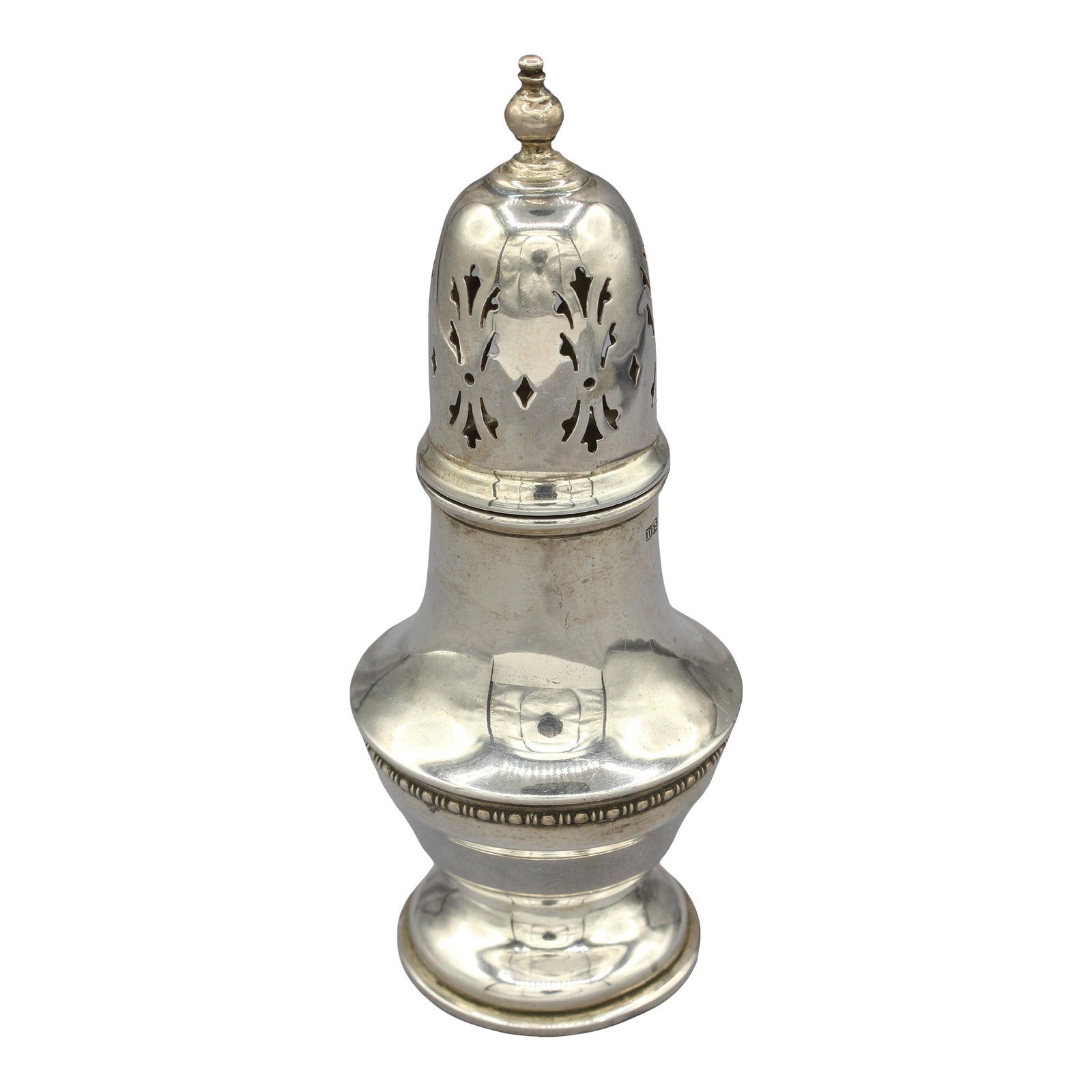 1933 Sterling Silver Sugar Caster by Duncan & Scobbie | Chairish