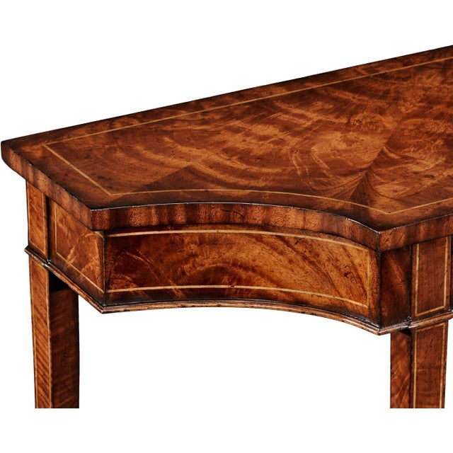 Jonathan Charles Traditional Console Table | Chairish