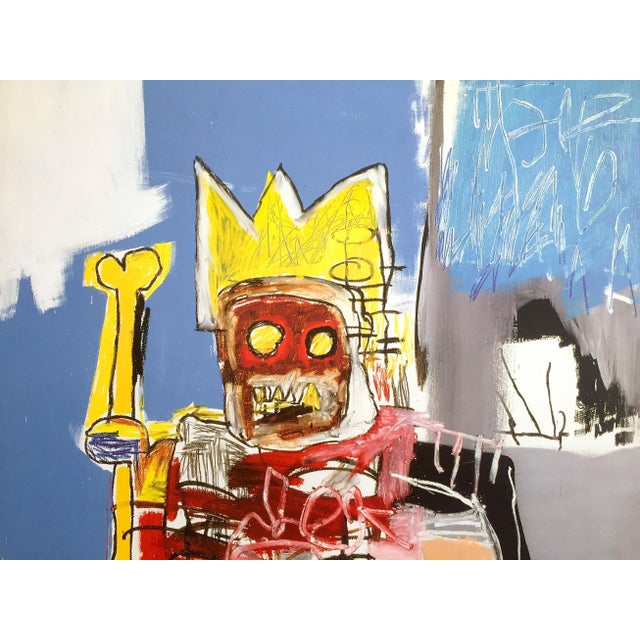 Jean Michel Basquiat Rare Lithograph Print Iconic Large Pop Art Swiss ...